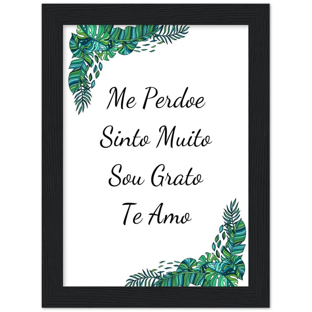 Quadro Ho'oponopono Brasil, Ho'oponopono Portugal, Palavras Ho'oponopo ...